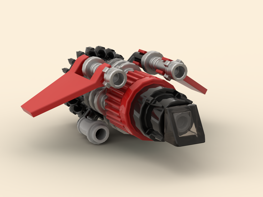 Lego Moc Micro Starfighter By Aquir Rebrickable Build With Lego