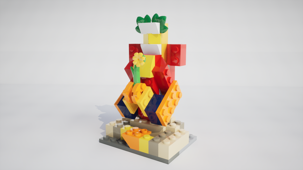 LEGO MOC 40357 - Monk by BloodyPun | Rebrickable - Build with LEGO