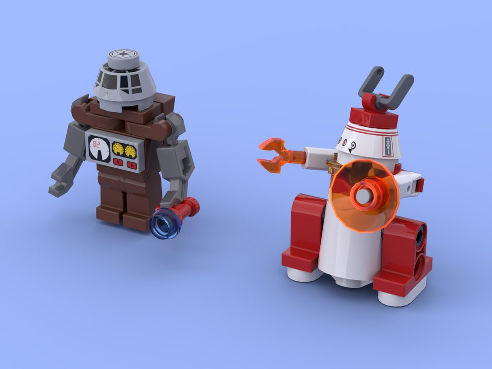Lego Moc Droid Workforce By Aquir Rebrickable Build With Lego