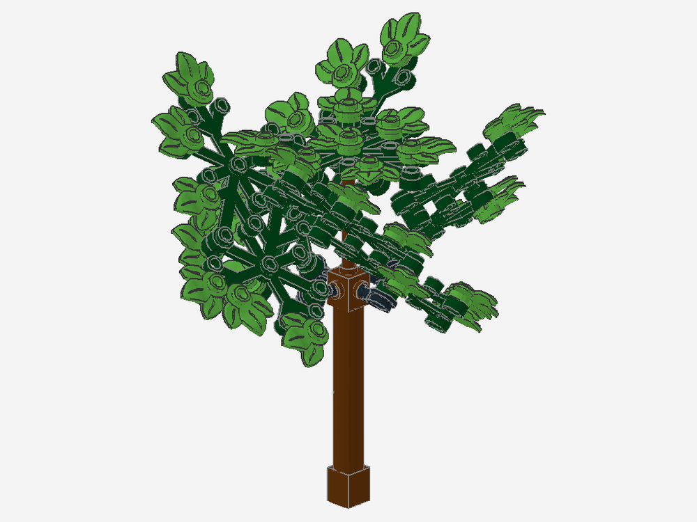 LEGO MOC Parkway tree by Antarctica | Rebrickable - Build with LEGO