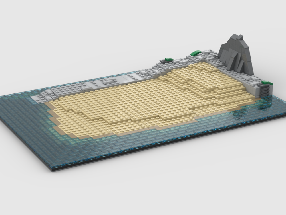 LEGO MOC Ninjago City Beach by GeantPoire7906 | Rebrickable - Build ...