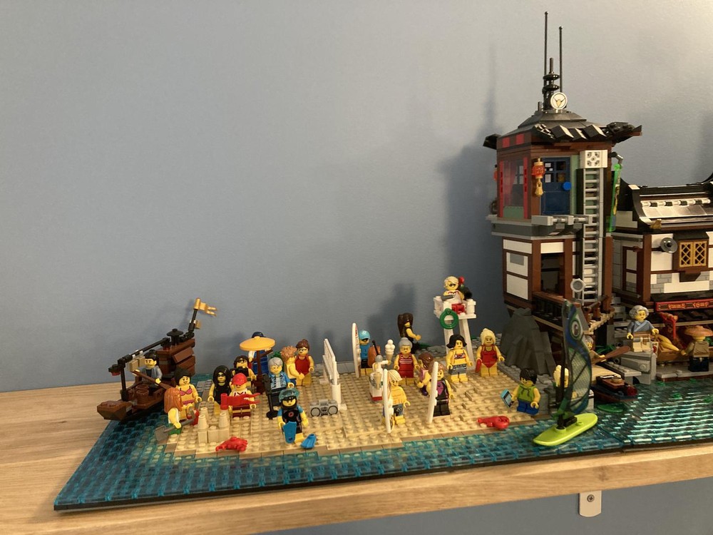 LEGO MOC Ninjago City Beach by GeantPoire7906 | Rebrickable - Build ...