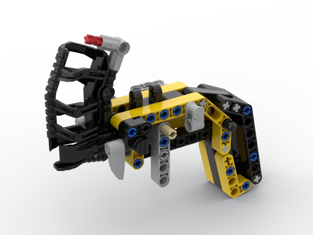 LEGO MOC Zamor Ball Gun by BD Technic | Rebrickable - Build with LEGO