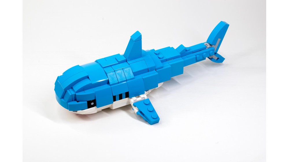 LEGO MOC Ikea Shark Blåhaj by ayayop | Rebrickable - Build with LEGO