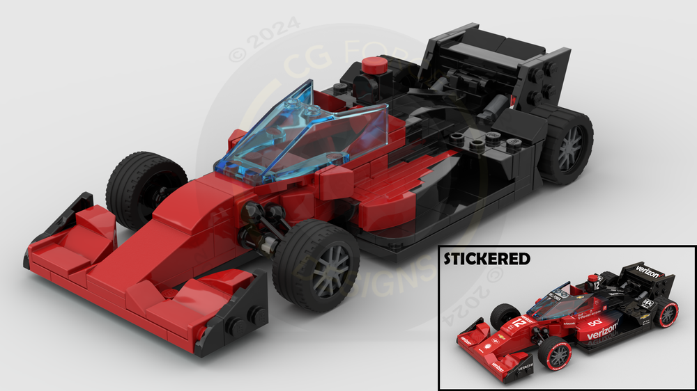 LEGO MOC Indycar 2022 PKE Power Circuit Spec by CGForceDesigns ...