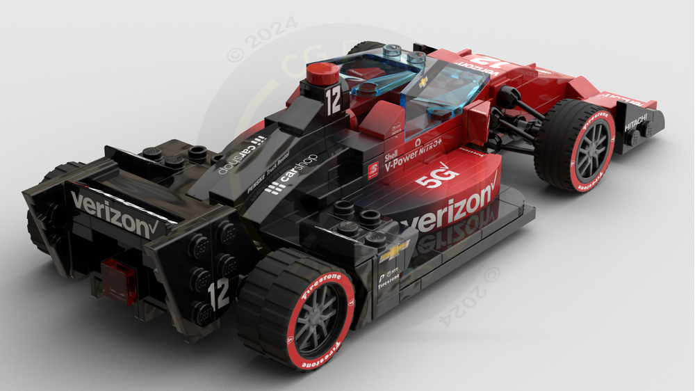 Lego Moc Indycar 2022 Pke Power Circuit Spec By Cgforcedesigns