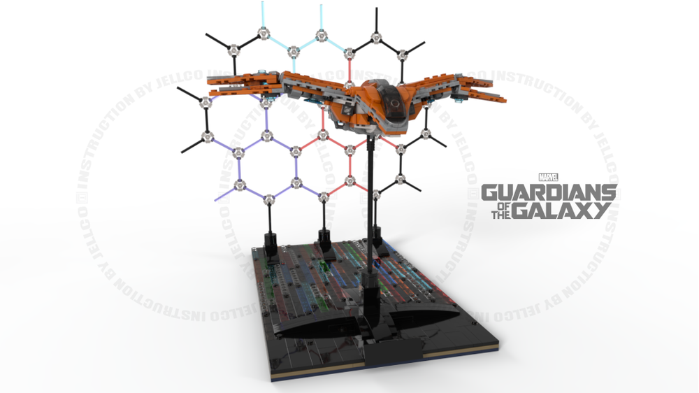 LEGO MOC Micro Diorama : BENATAR Warp drive by jellco | Rebrickable ...