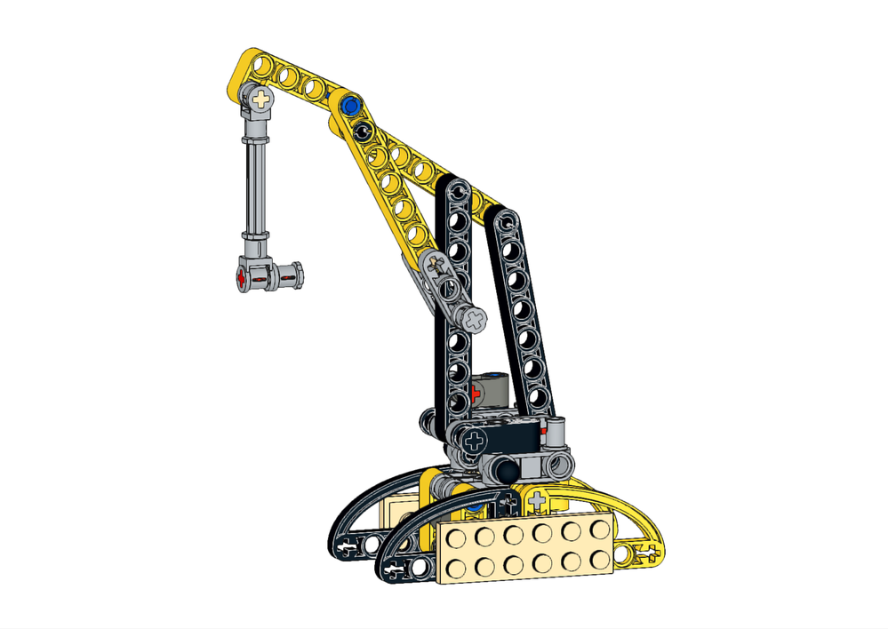 LEGO MOC Fixed Crane by NARP | Rebrickable - Build with LEGO