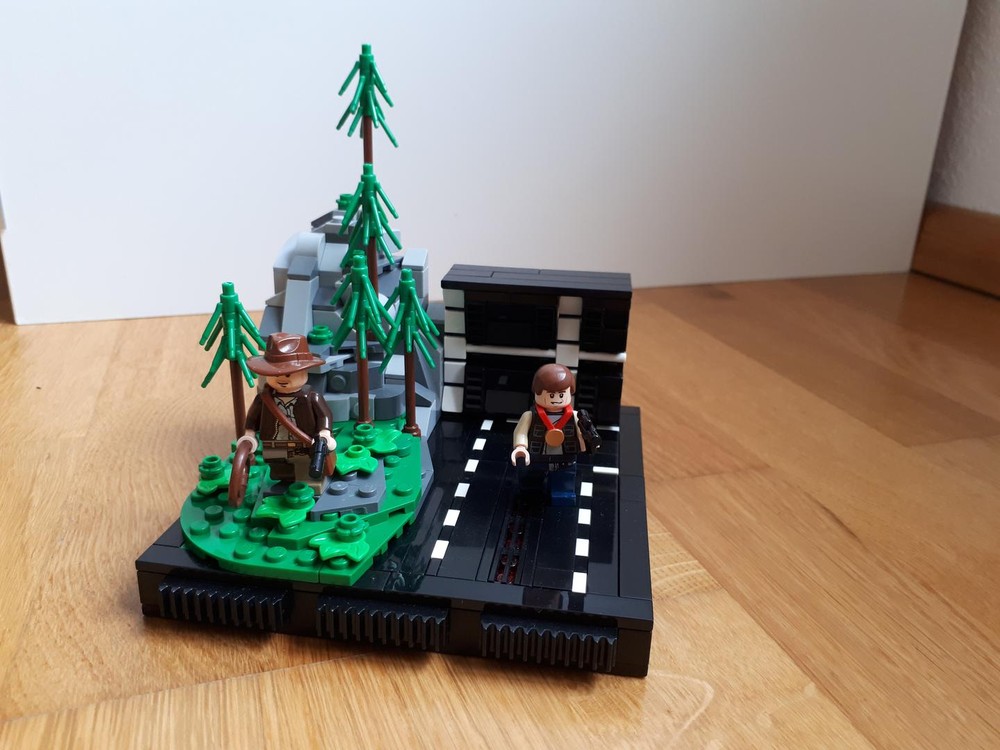 LEGO MOC Harrison Ford Display Stand by Lamafama | Rebrickable - Build ...