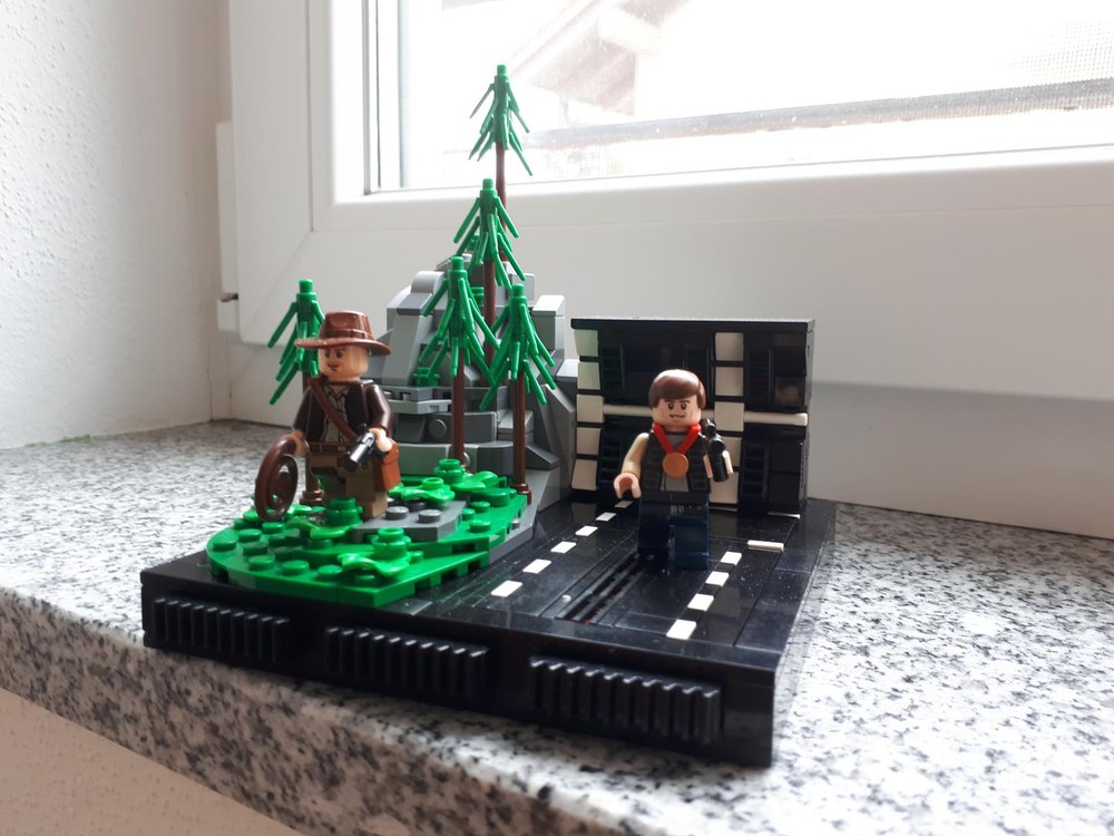LEGO MOC Harrison Ford Display Stand by Lamafama | Rebrickable - Build ...