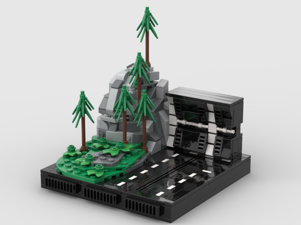Lego Moc Harrison Ford Display Stand By Lamafama Rebrickable Build
