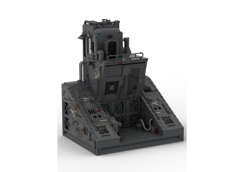 Lego Moc Sw Coruscant Lower Levels By Sarinoo90 Rebrickable Build