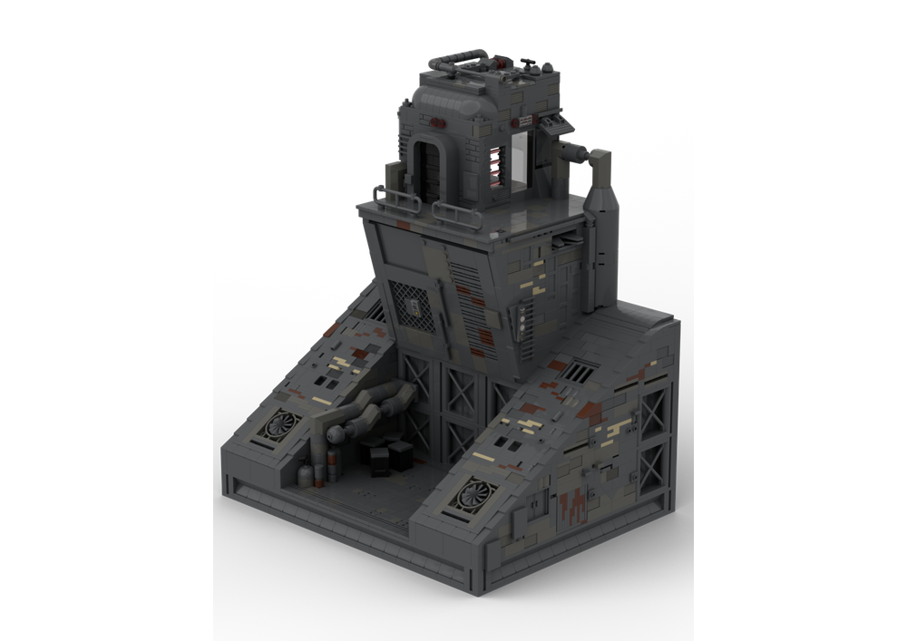 Lego Moc Sw Coruscant Lower Levels By Sarinoo90 Rebrickable Build