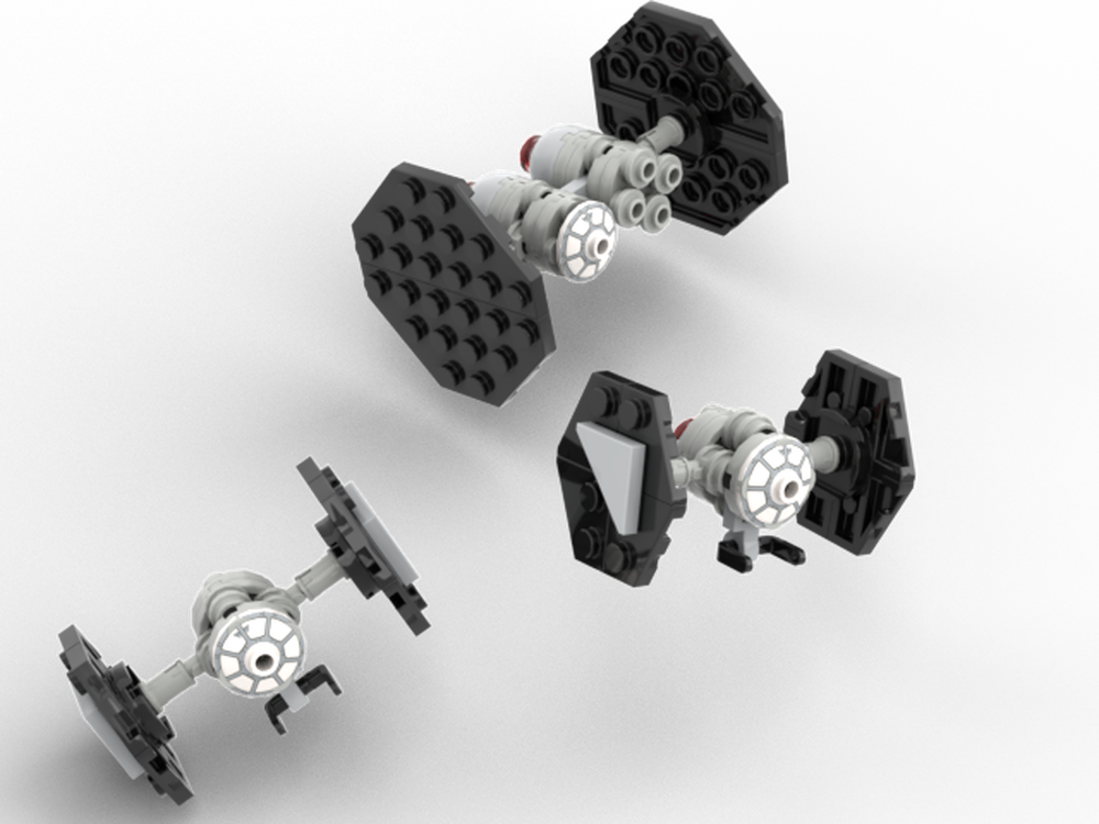 LEGO MOC Tie Fighter and Bomber by antman313 | Rebrickable - Build with ...