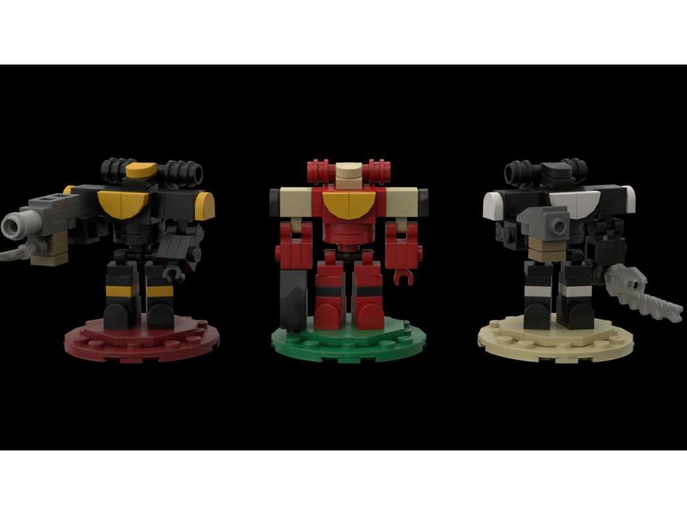 LEGO MOC-123818 Warhammer 40k Space Marine by meregt | Rebrickable ...