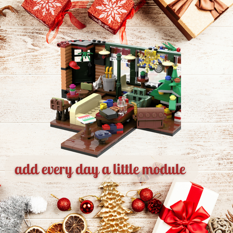 LEGO MOC Advent Calendar for Adults (AFOL) based on Friends Series ...