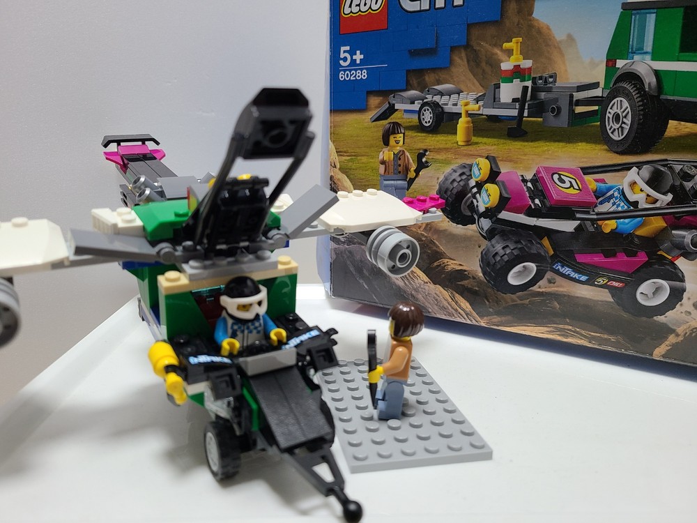 LEGO MOC light aircraft- MOC lego city 60288 by 황인욱 | Rebrickable ...