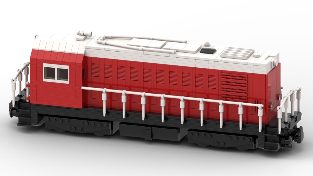 LEGO MOC Diesel locomotive - BR 107 -MOC by Mimi68 | Rebrickable - Build with LEGO