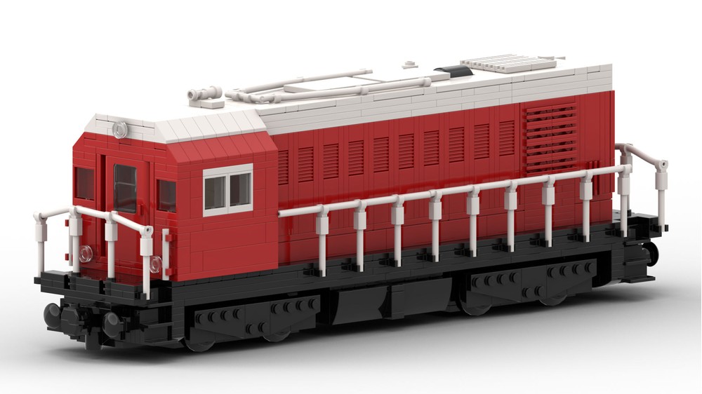 LEGO MOC Diesel locomotive - BR 107 -MOC by Mimi68 | Rebrickable ...