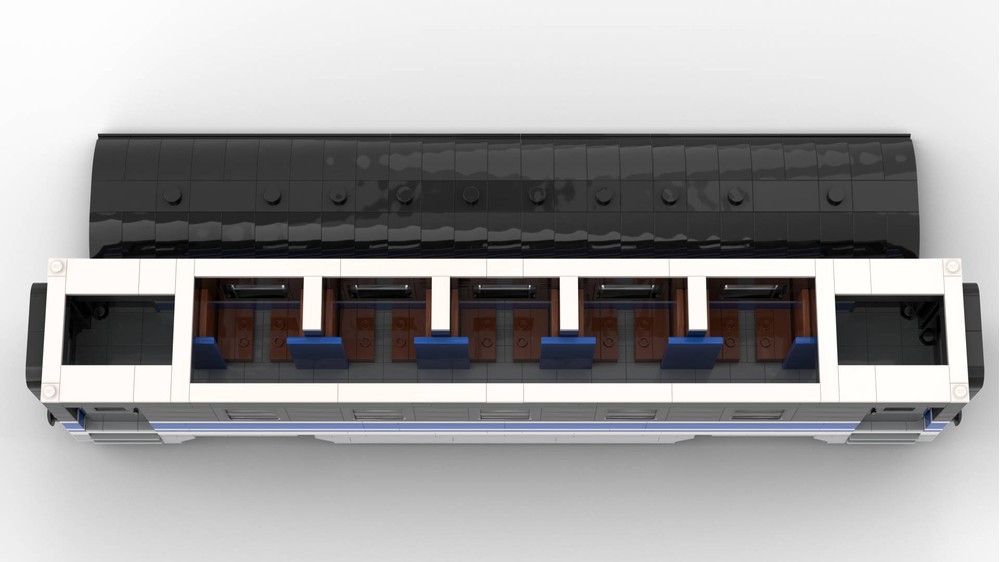 Lego Moc Wagon Passager Passenger Wagon 2 Moc By Mimi68