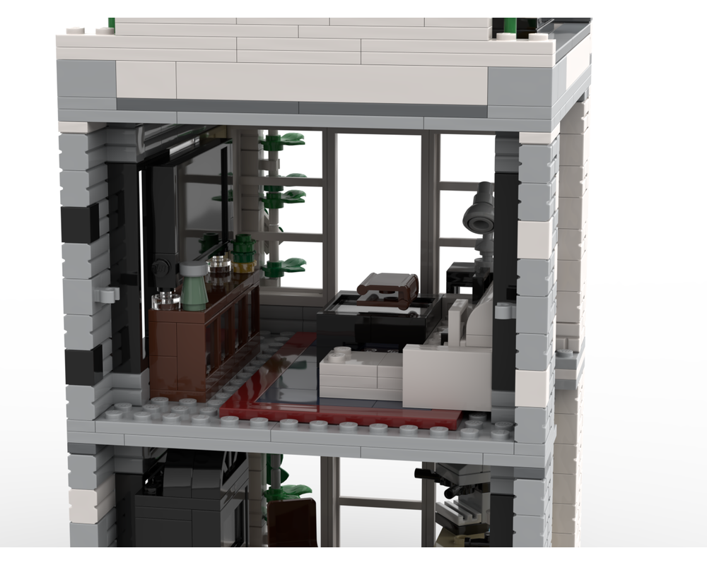 Lego Moc Queer Eye Modular Loft By Bugsbycarlin Rebrickable Build