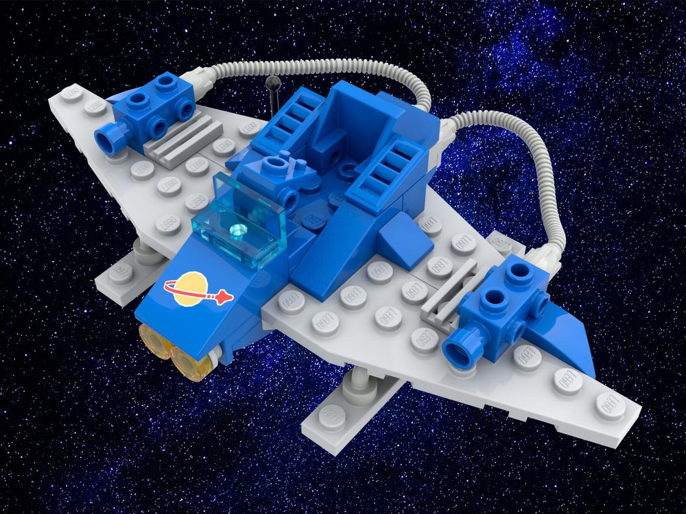 LEGO MOC Space Glider by bigchus | Rebrickable - Build with LEGO