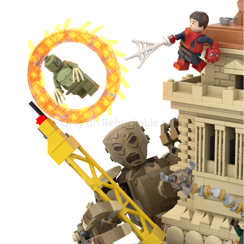 LEGO MOC SPIDER-MAN: No Way Home - Statue of Liberty Final Battle by Dream Build Bricks ...