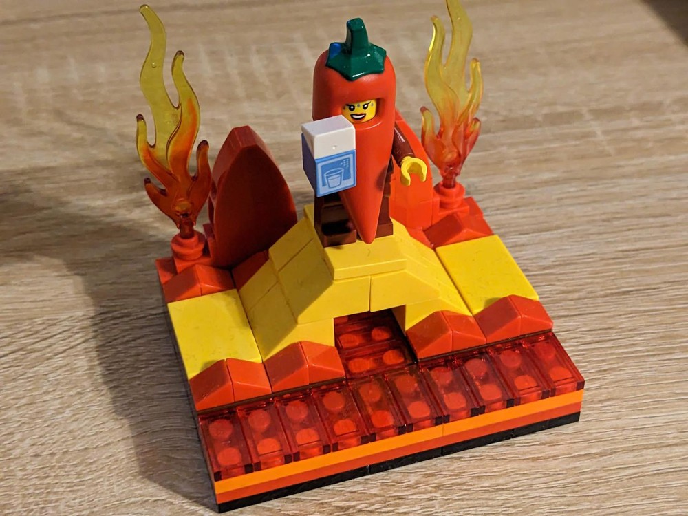 LEGO MOC Chili Costume Biome by TechyDad | Rebrickable - Build with LEGO