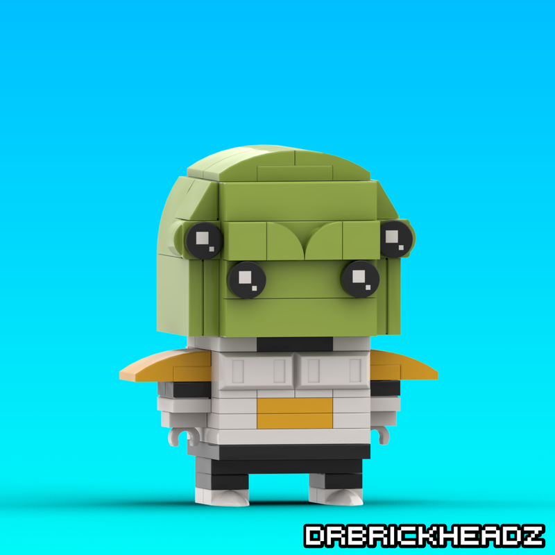 LEGO MOC Guldo (Dragon Ball Z) Custom Brickheadz by DrBrickheadz ...