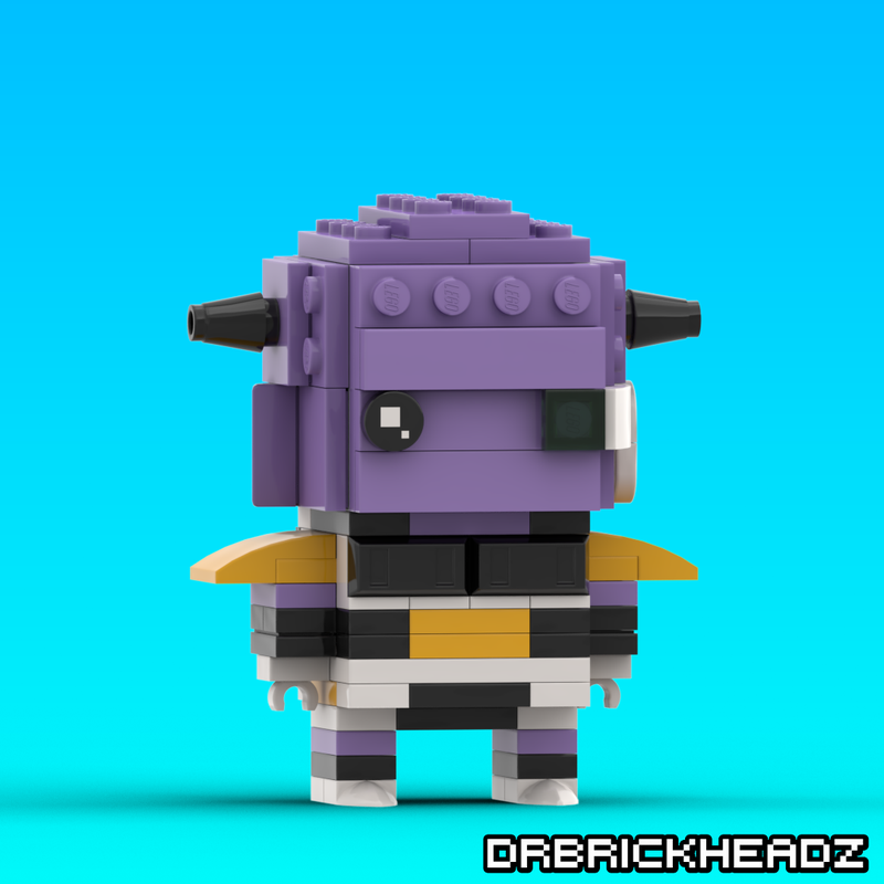 LEGO MOC Ginyu (Dragon Ball Z) Custom Brickheadz by DrBrickheadz ...
