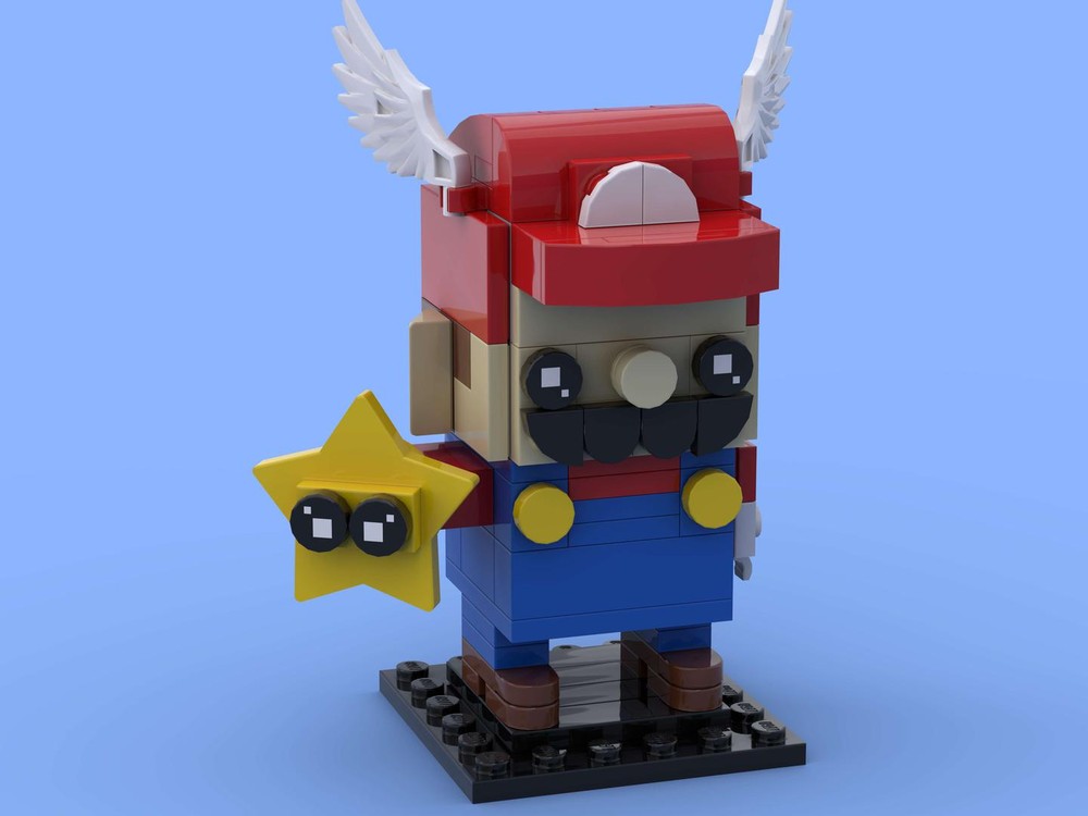 LEGO MOC Mario (Super Mario 64 Version) by Puremadness | Rebrickable ...