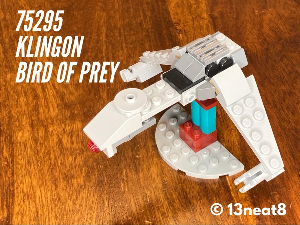 LEGO MOC 75295 Klingon Bird of Prey by 13neat8 | Rebrickable - Build ...
