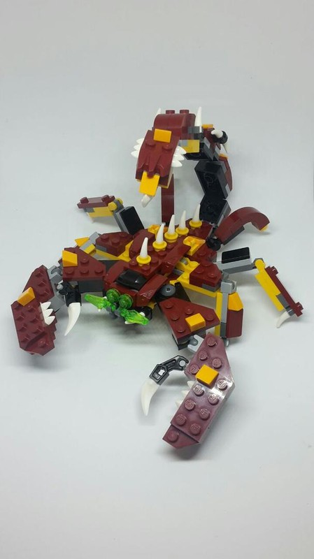 Lego Moc Giant Scorpion By Jaimaica Rebrickable Build With Lego