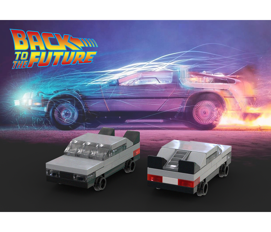 LEGO MOC Back to the Future Delorean by TheOctan | Rebrickable - Build ...