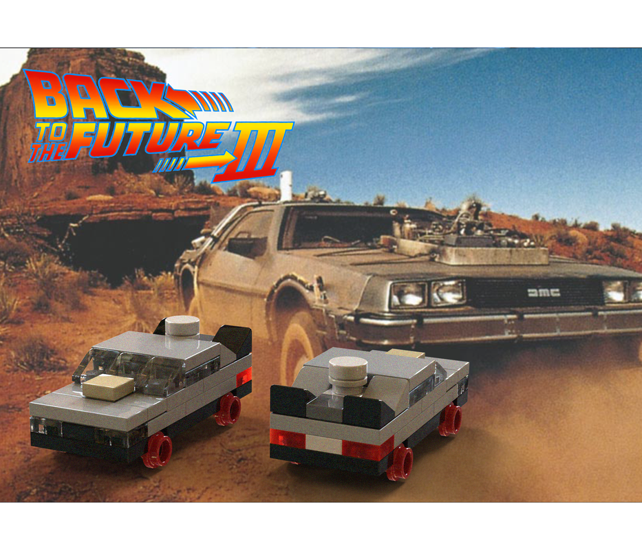 LEGO MOC Back to the Future Delorean by TheOctan | Rebrickable - Build ...