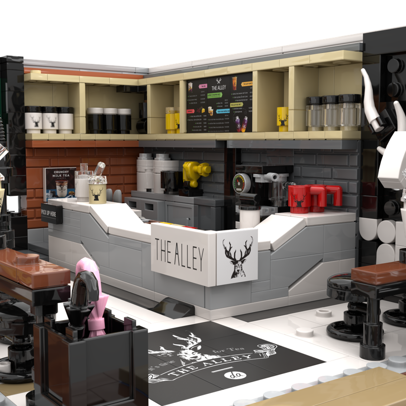 LEGO MOC The Alley Modular by ohsojang | Rebrickable - Build with LEGO