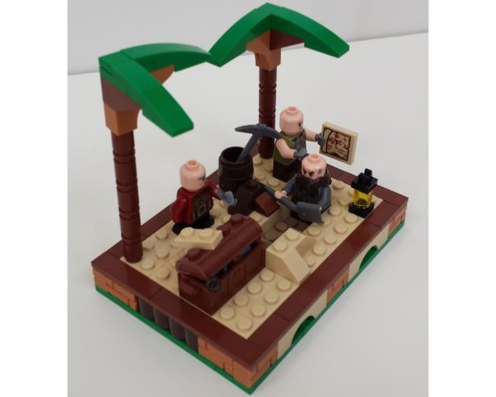 LEGO MOC-1239 Pirates Digging Up Treasure (Pirates 2014) | Rebrickable ...