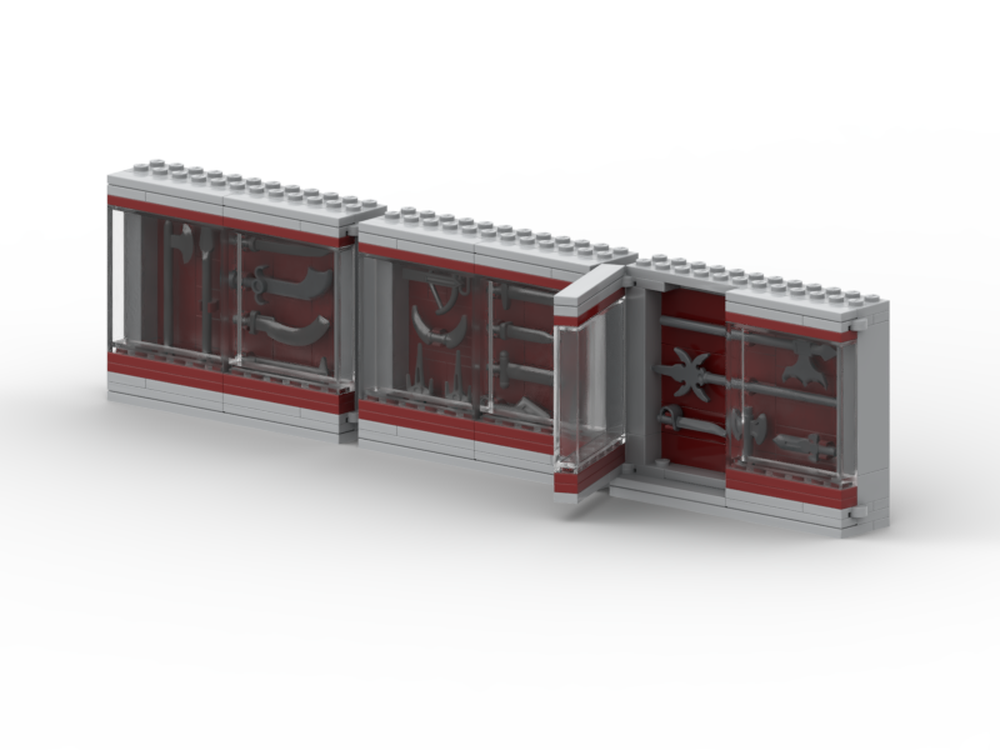 LEGO MOC Museum Weapons Display by jameshigson0512 | Rebrickable ...