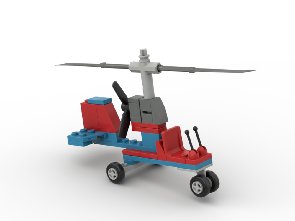 LEGO MOC Gyrocopter by Adventurehill1 | Rebrickable - Build with LEGO