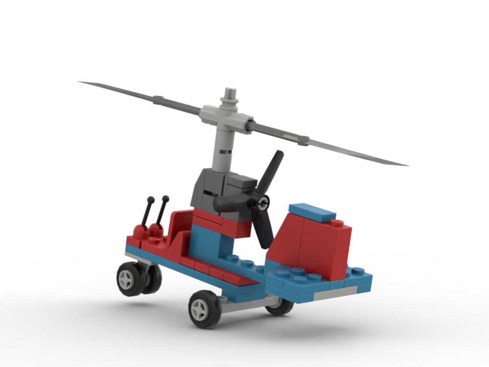 LEGO MOC Gyrocopter by Adventurehill1 | Rebrickable - Build with LEGO