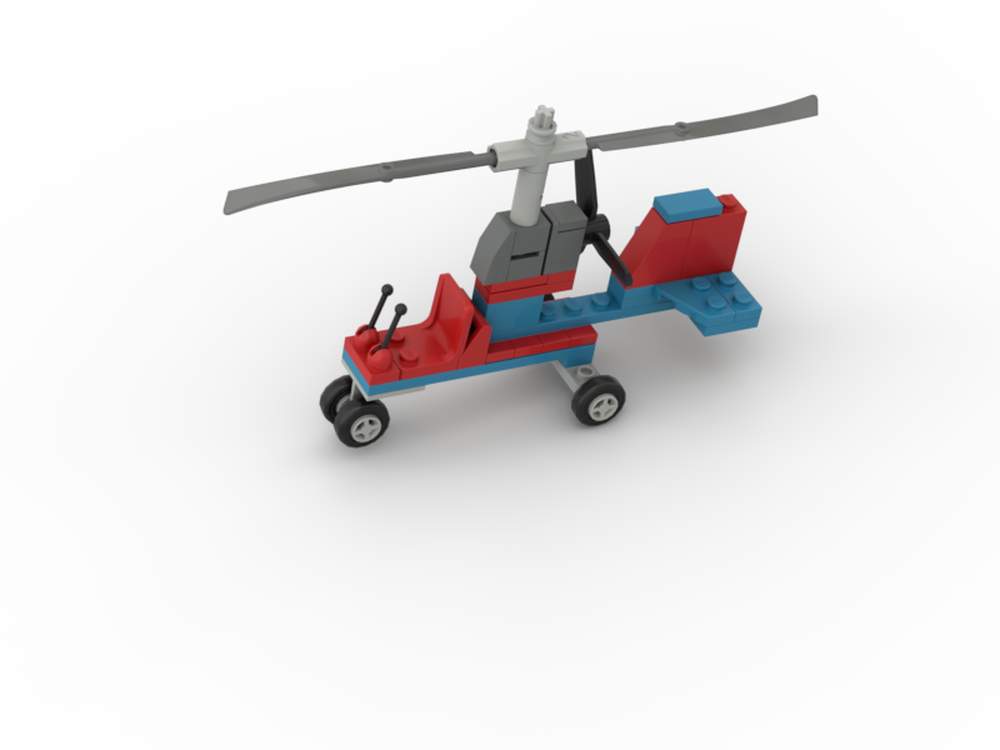 LEGO MOC Gyrocopter by Adventurehill1 | Rebrickable - Build with LEGO