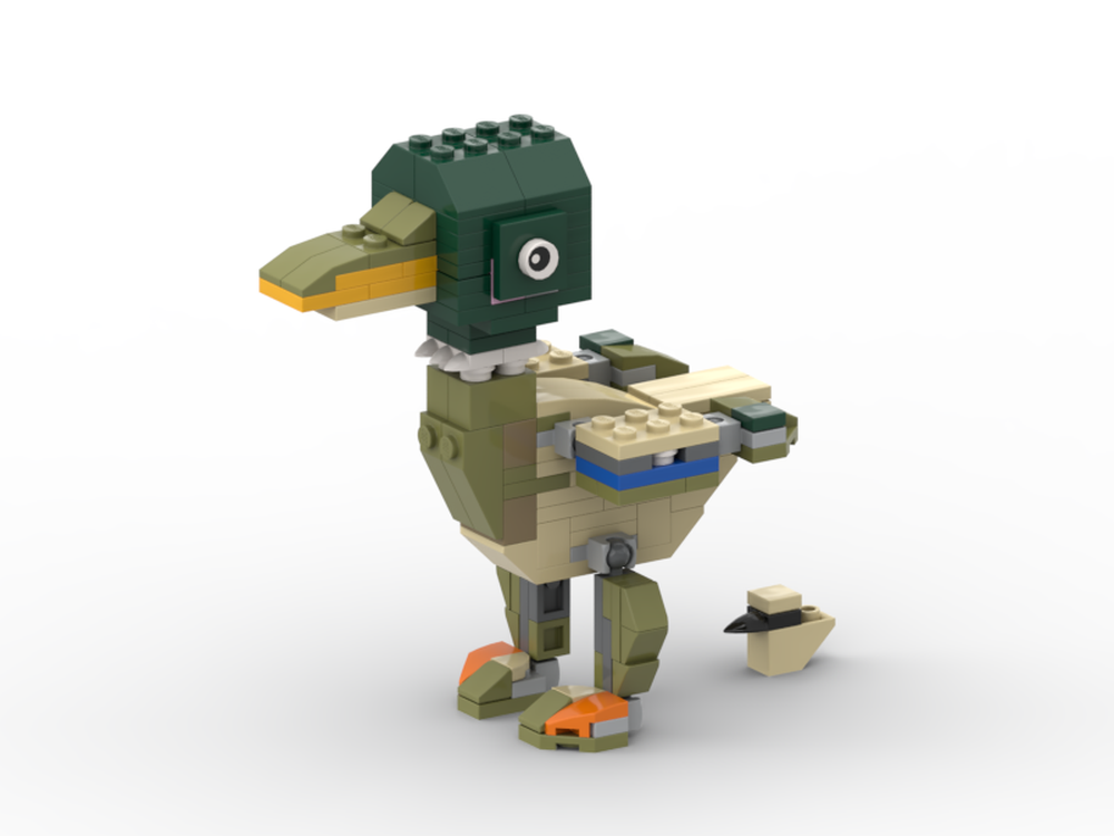 LEGO MOC 31121 Mallard by Pikminfan67 | Rebrickable - Build with LEGO