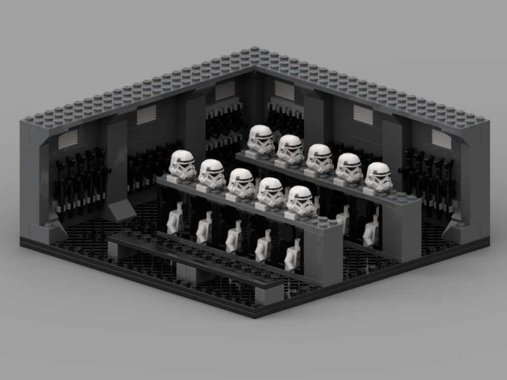 LEGO MOC SW Trooper Armoury by jameshigson0512 | Rebrickable - Build ...