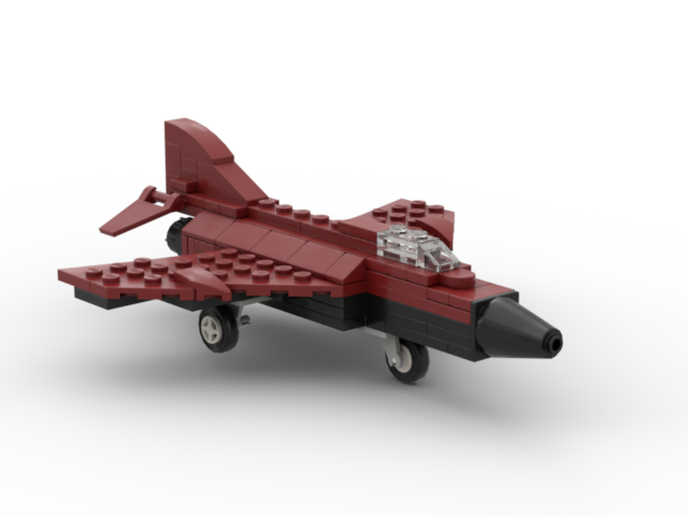 Lego Moc Mcdonnell Douglas F 4 Phantom Ii By Adventurehill1