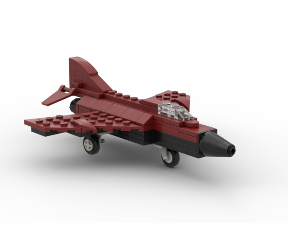 Lego Moc Mcdonnell Douglas F 4 Phantom Ii By Adventurehill1