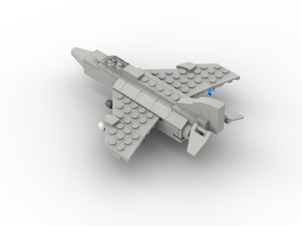 Lego Moc Mcdonnell Douglas F 4 Phantom Ii By Adventurehill1