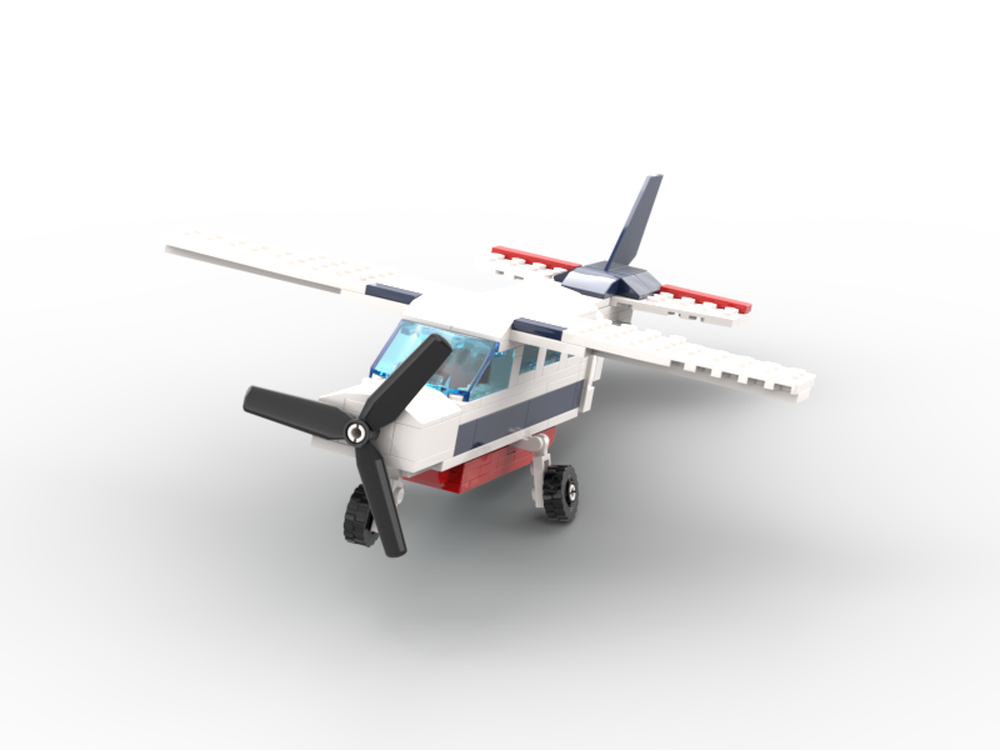 LEGO MOC Small Caravan Plane by MichaelbandyPilot | Rebrickable - Build ...