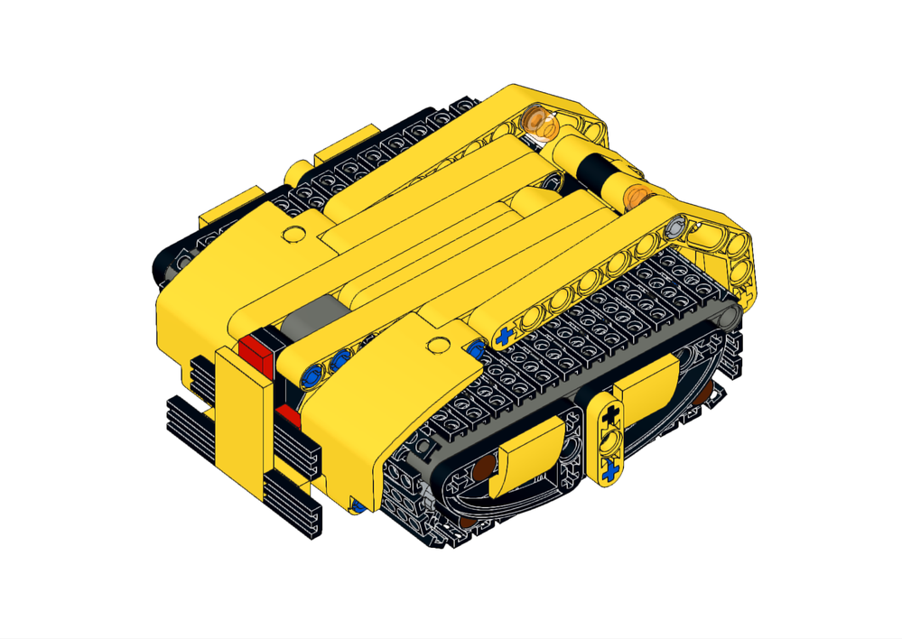 LEGO MOC Unmanned Ground Vehicle by NARP | Rebrickable - Build with LEGO