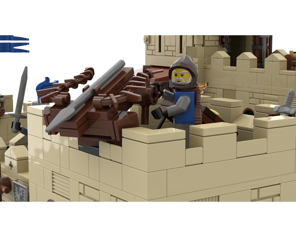 LEGO MOC Black Falcon Desert Castle by Legat_Of_Legion | Rebrickable ...