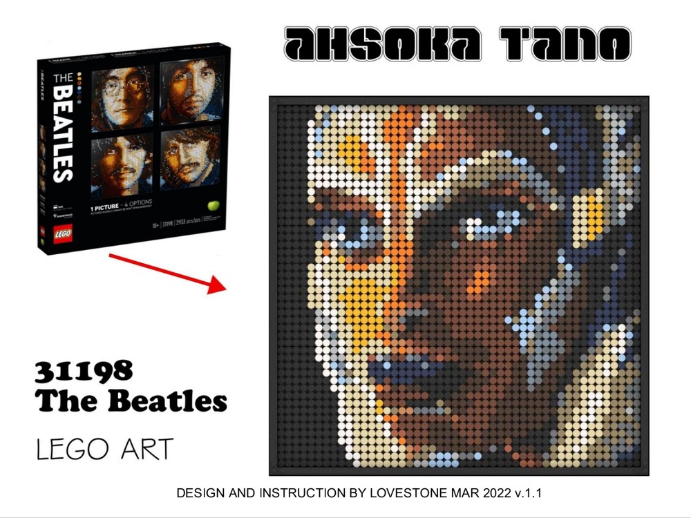 LEGO MOC 31198 - Ahsoka Tano (young) by Lovestone | Rebrickable - Build ...